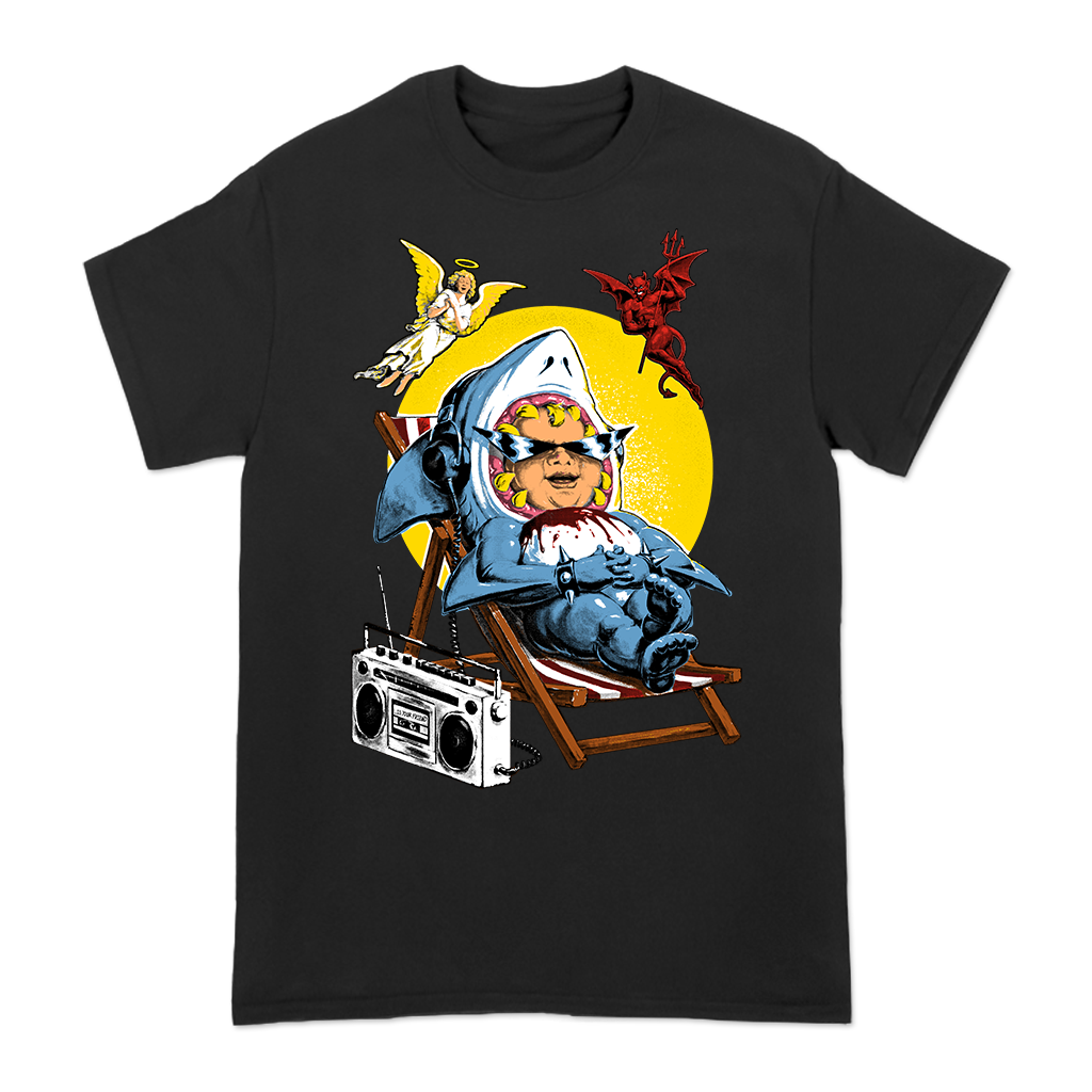 DRAIN . . . IS YOUR FRIEND ALBUM ART TEE BLACK – allinmerch