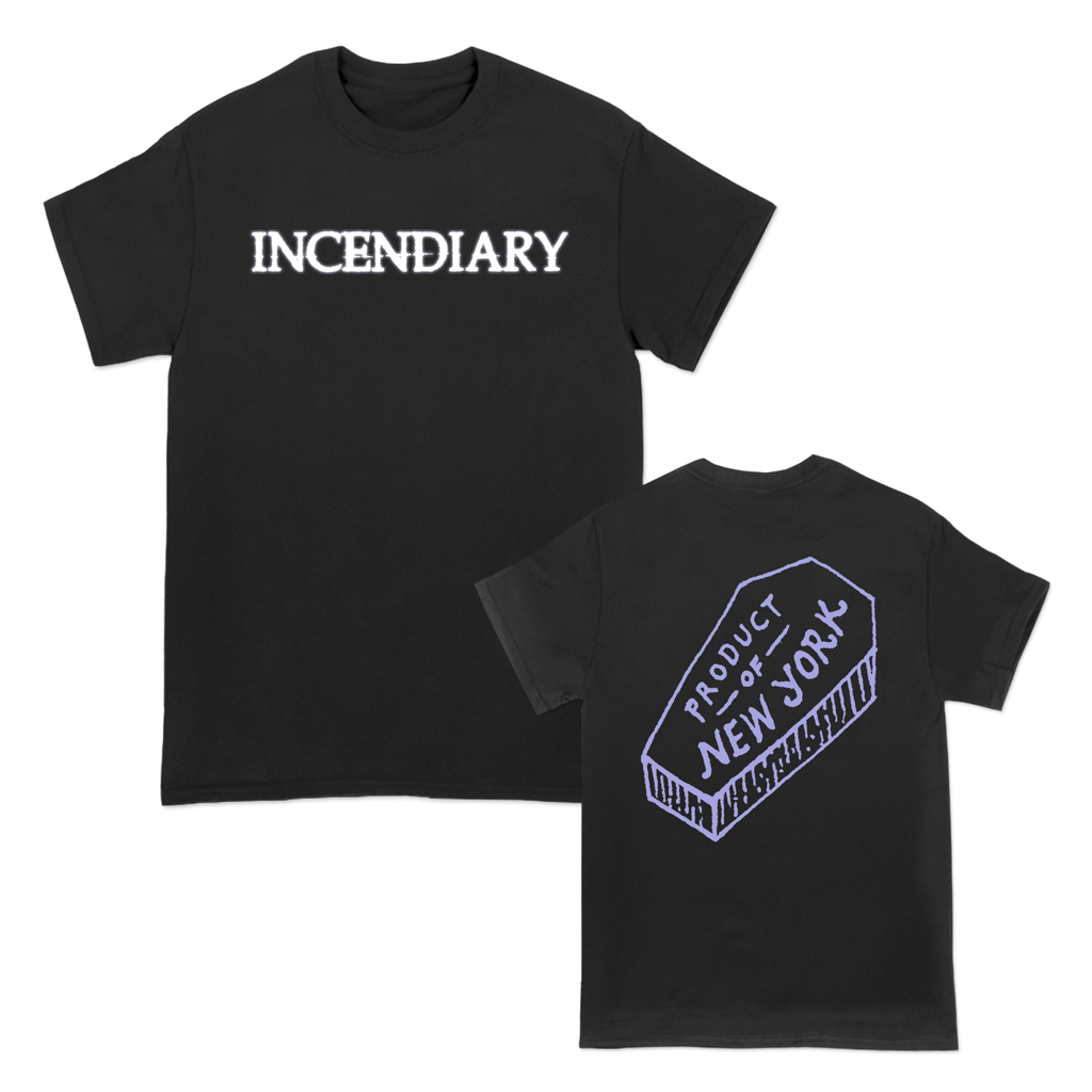 INCENDIARY GLOW COFFIN TEE – allinmerch