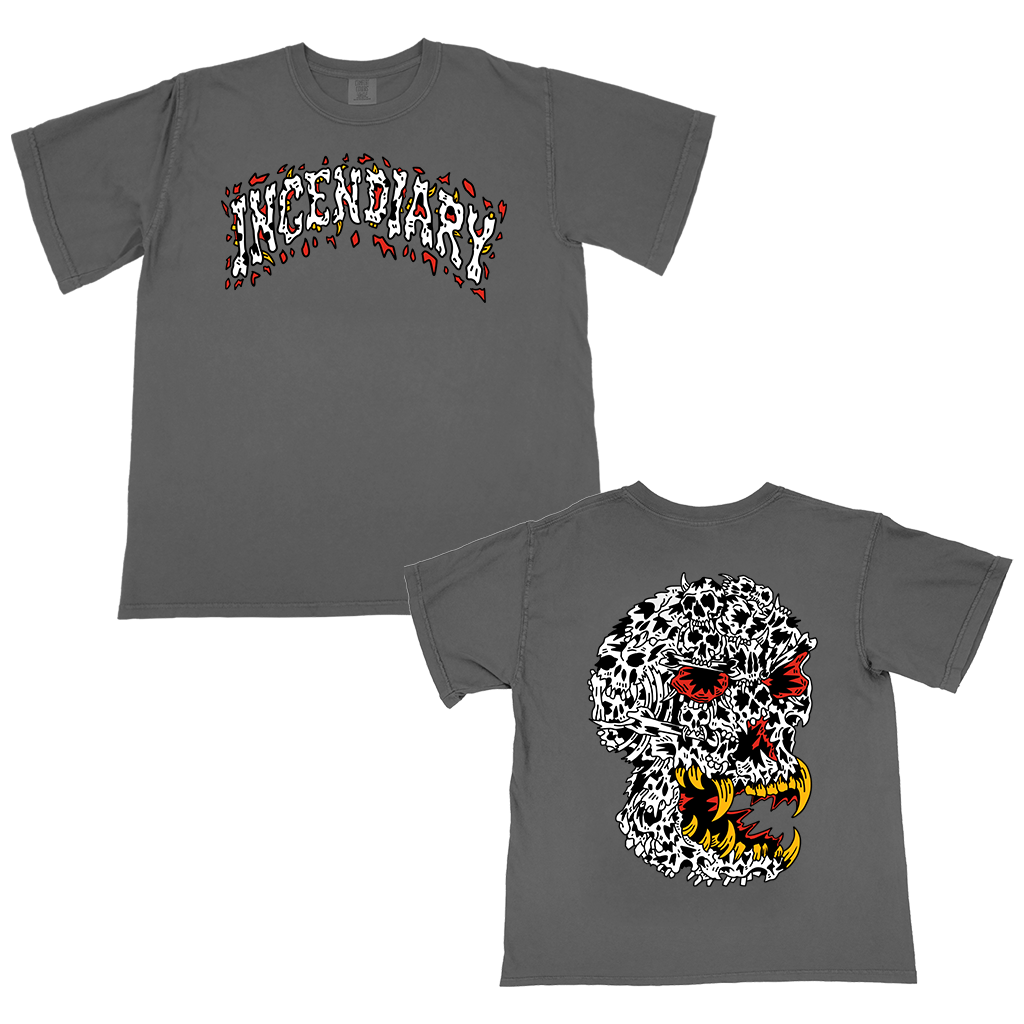 INCENDIARY HENBO BONES SKULL TEE – allinmerch