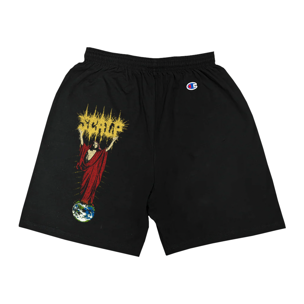SCALP ALBUM ART CHAMPION SHORTS – allinmerch