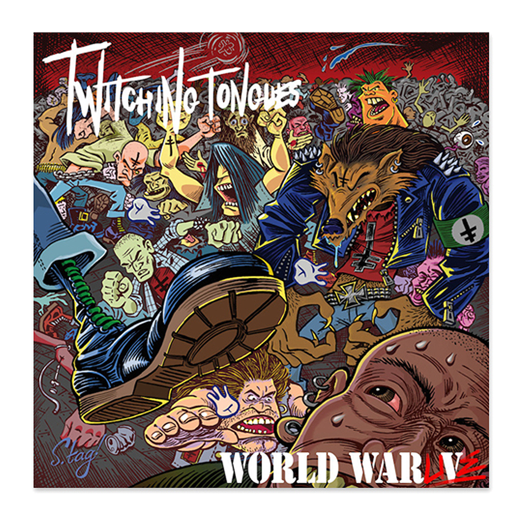 TWITCHING TONGUES WORLD WAR LIVE CD – allinmerch