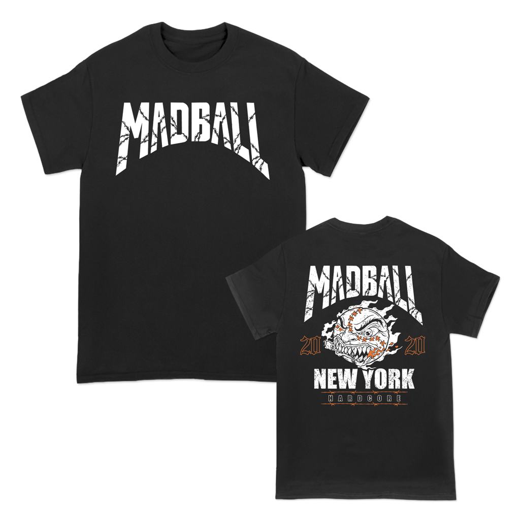 MADBALL BARBED WIRE SHIELD TEE – allinmerch
